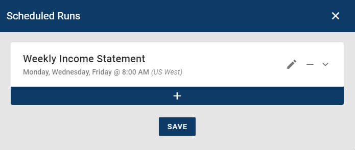 How to Schedule Reports – Cosmos Data Technologies