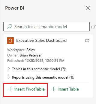 How to Use PivotTables with Power BI Datasets – Cosmos Data Technologies