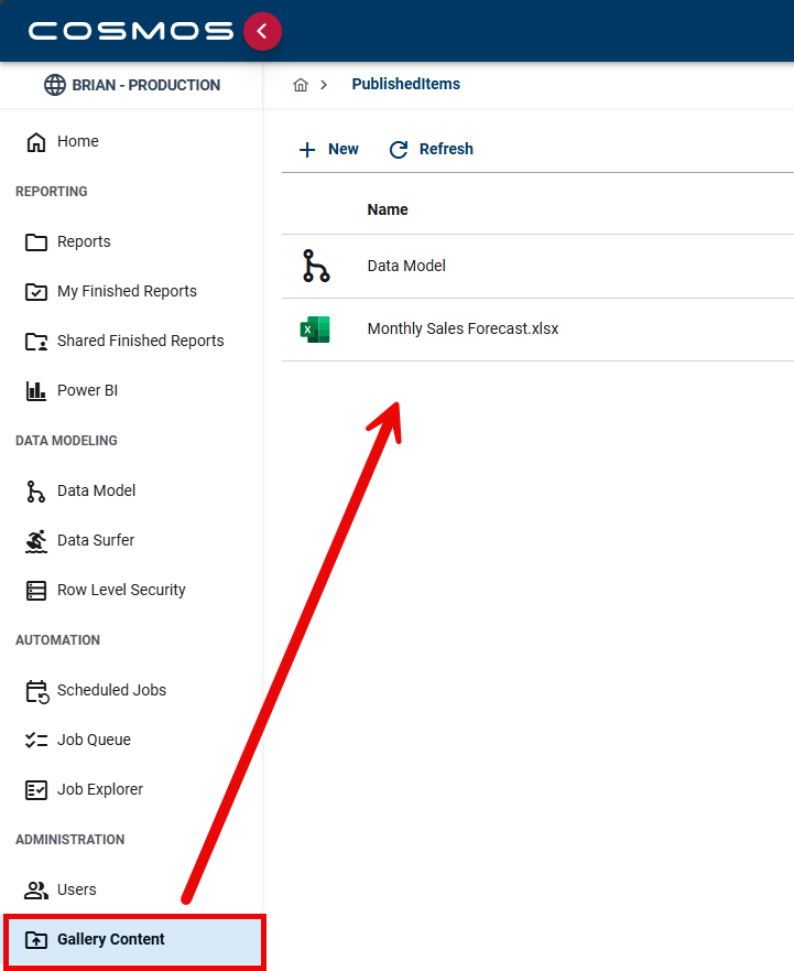 Publishing Content Between Environments – Cosmos Data Technologies