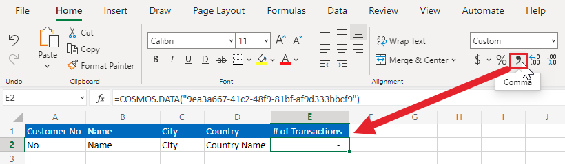 How to Count the Number of Records – Cosmos Data Technologies
